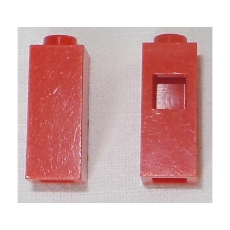 LEGO 15444 Brick Special 1 x 1 x 2 with Extra Tube Side [Piece of ...