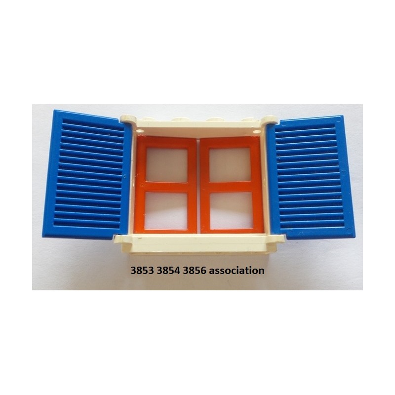 LEGO 3856 Window 1 x 2 x 3 Shutter - BricDyonisos